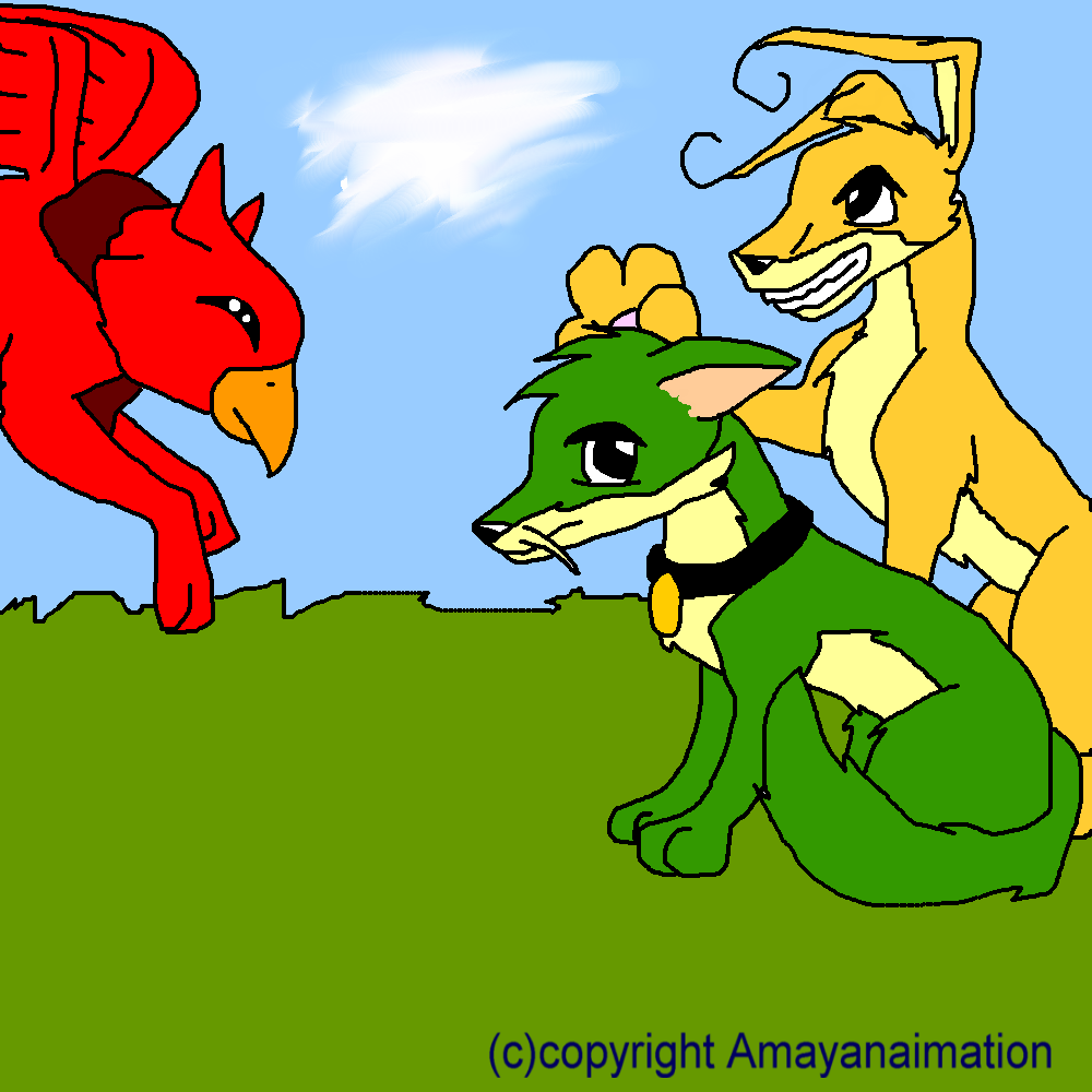 Friendly Fanart by amayanimation on DeviantArt