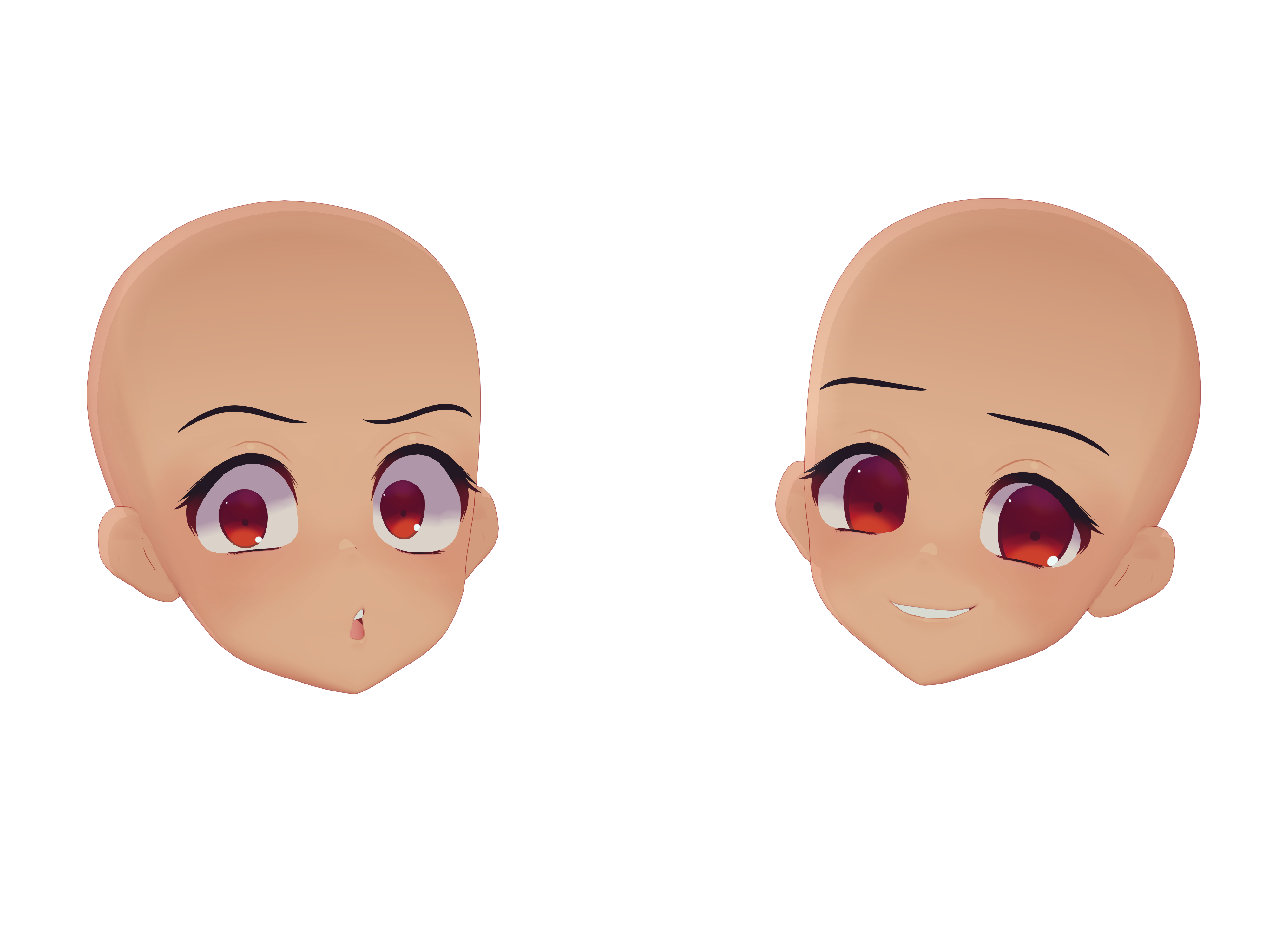 Bases - Head - 3DCG on MMD-Mall - DeviantArt