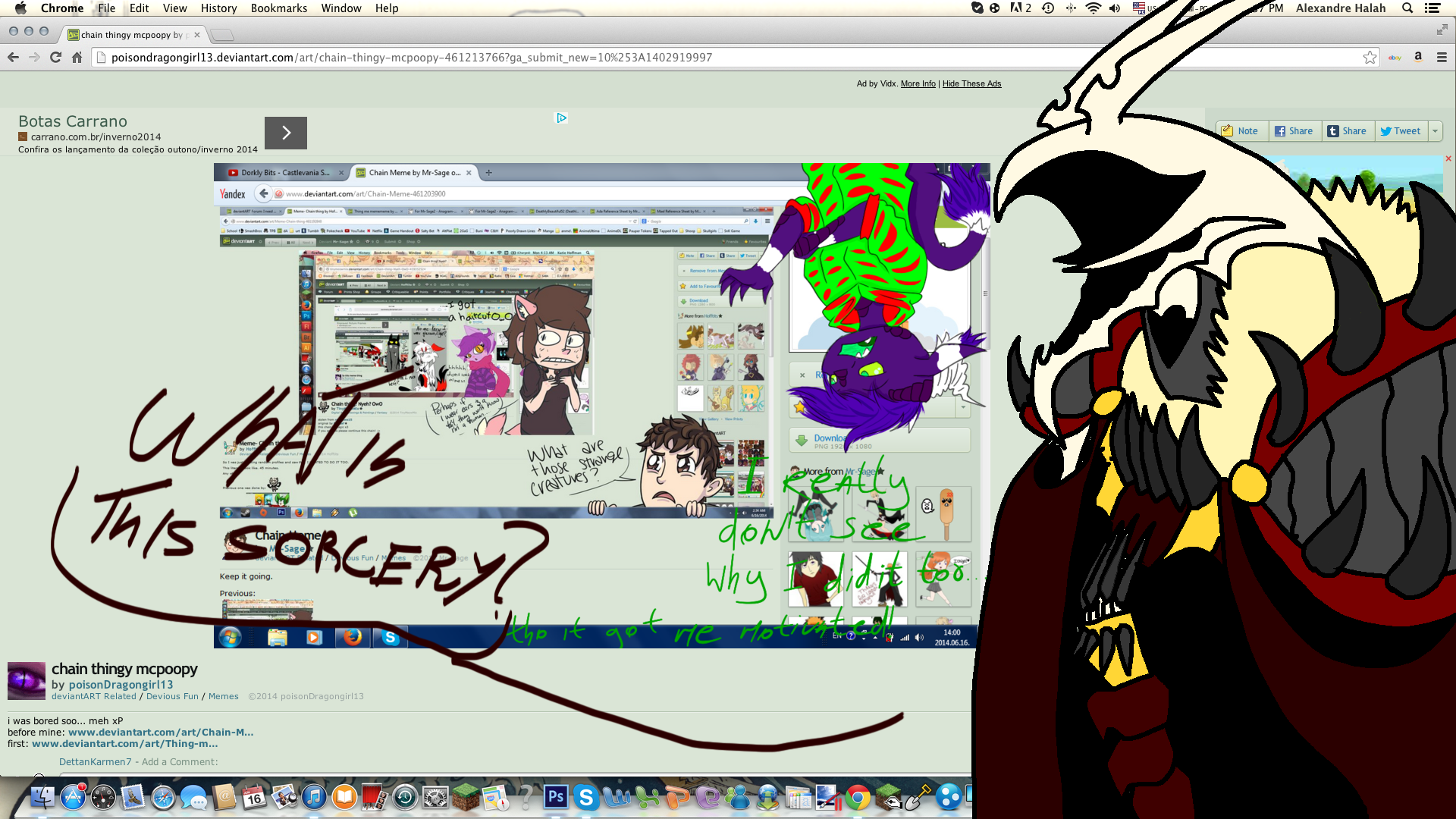 Chain Meme by DettanArts on DeviantArt