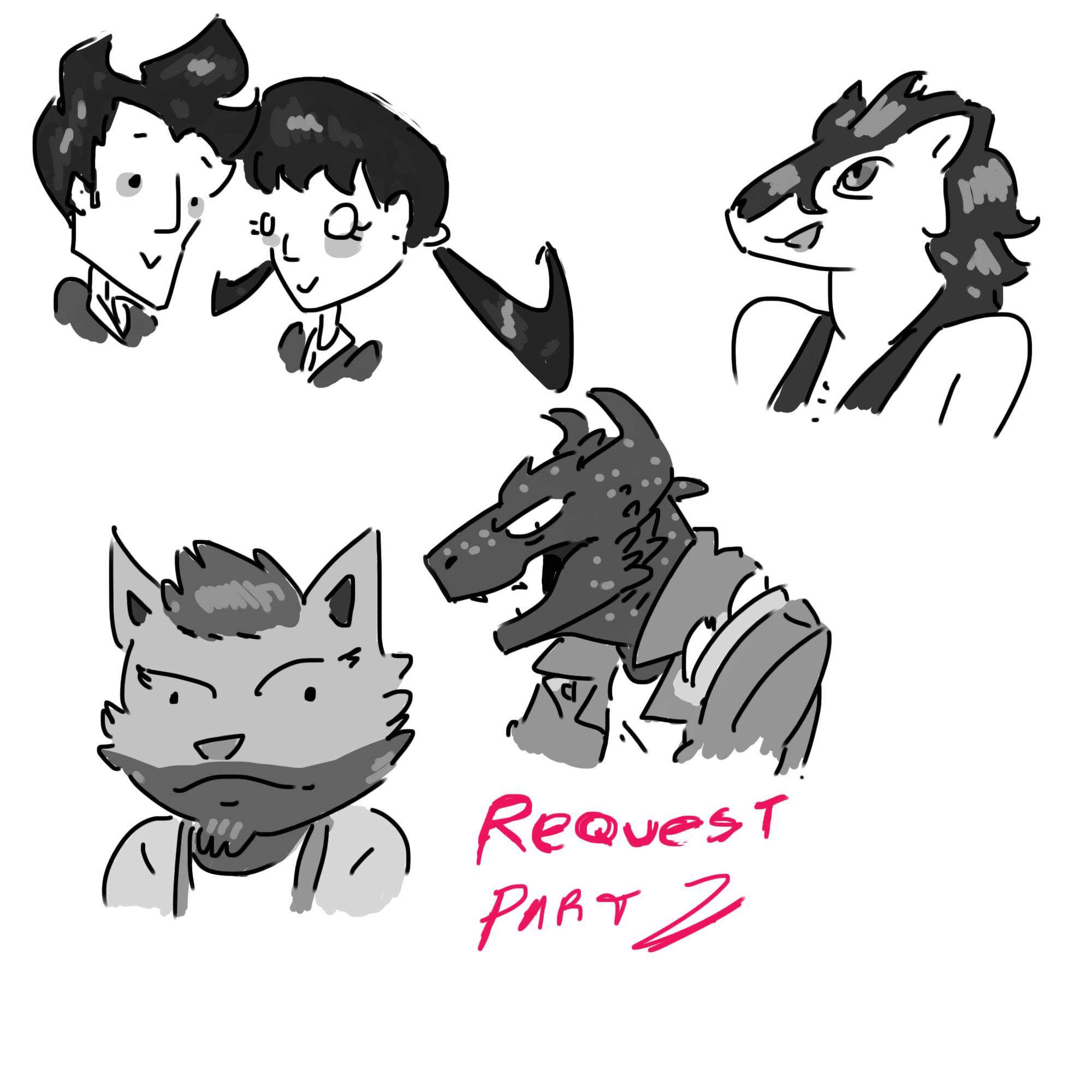 Free Requests PART 2 by DettanArts on DeviantArt