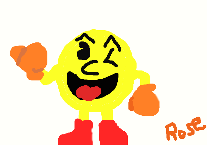 ssb4 pacman by roisepoise101 on DeviantArt