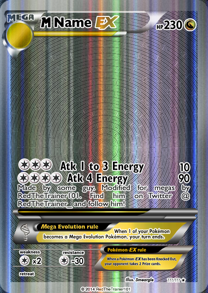 Mega Pokemon Cards Full Art