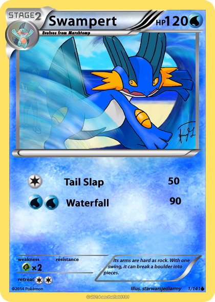 Swampert by RedTheTrainer101 on DeviantArt