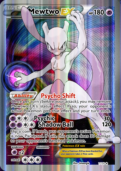 Mewtwo-EX by RedTheTrainer101 on DeviantArt