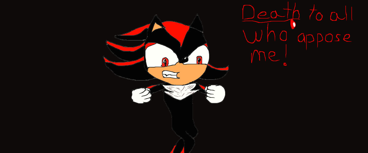 My attempt on Shadow the hedgehog *FAIL* by DarkShadethehedgehog on ...