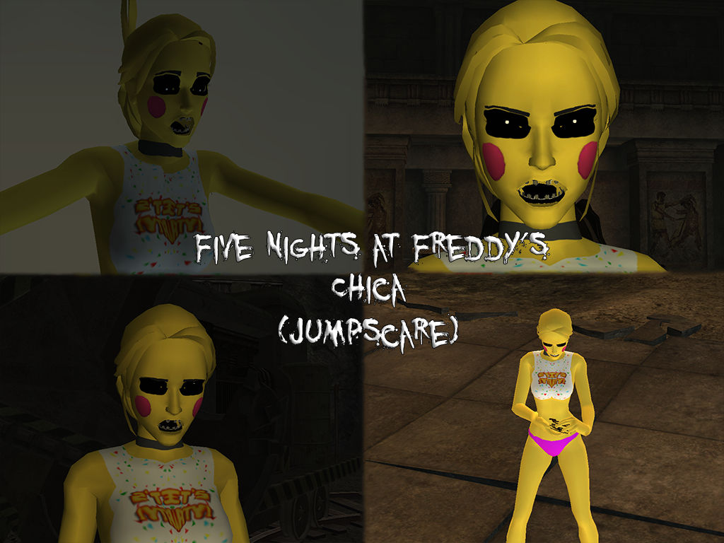Tomb Raider Anniversary Fnaf 2 Chica Jumpscare By Vlade98 On Deviantart
