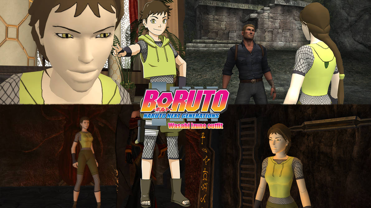 Tomb Raider Anniversary - Wasabi Izuno outfit by vlade98 on DeviantArt