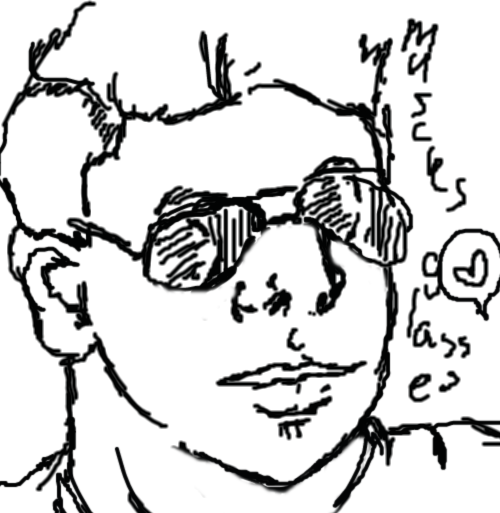 Muscle Glasses by LeAnimeFiend on DeviantArt