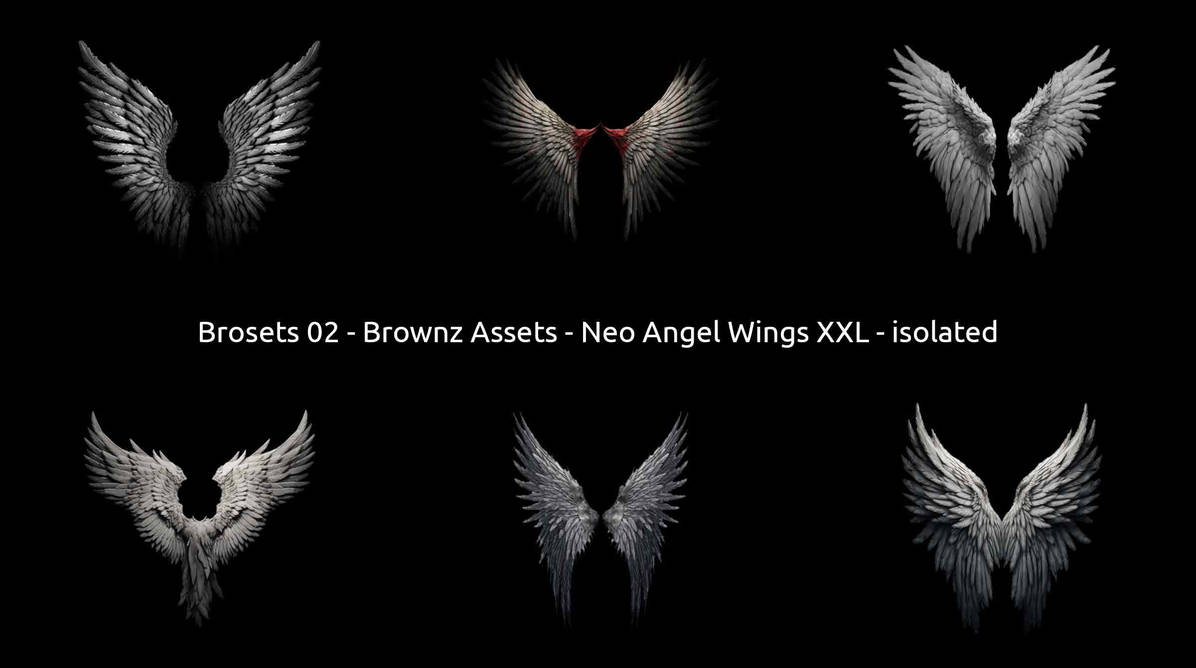 BrownzNeoAngelWingsVol2 by BrownzWorX on DeviantArt