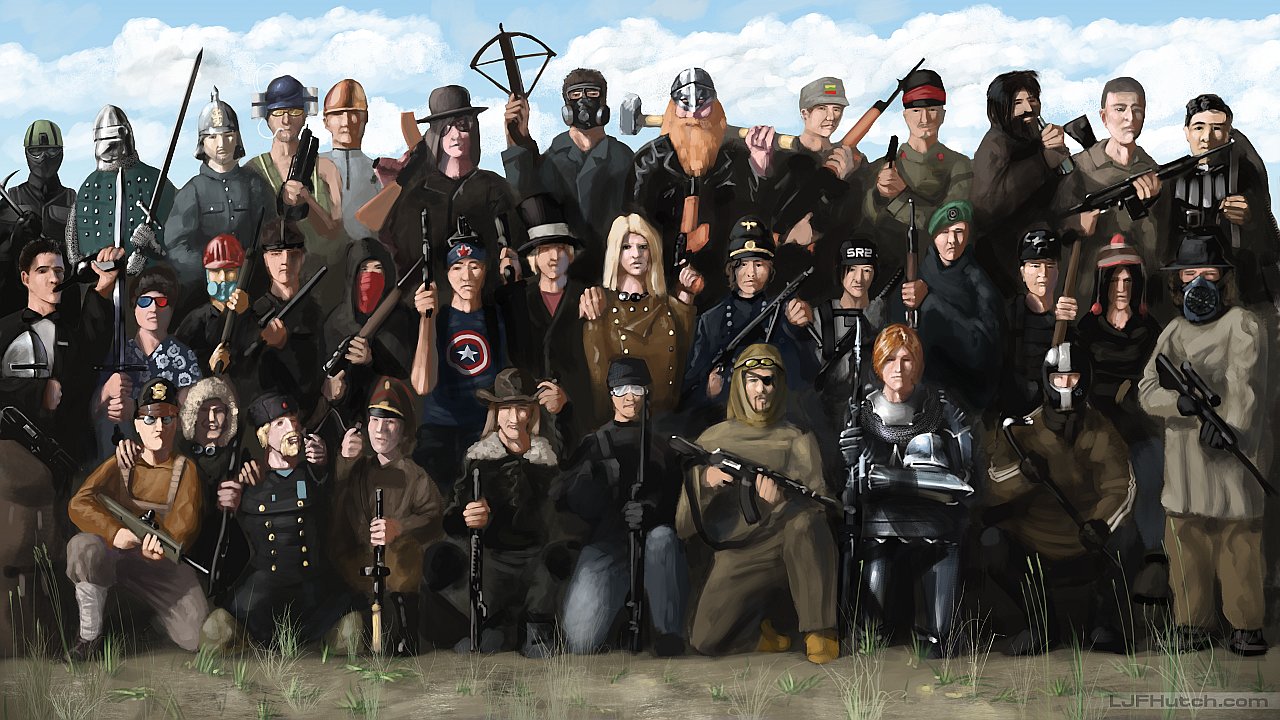 Zombie Survivors by LJFHutch on DeviantArt