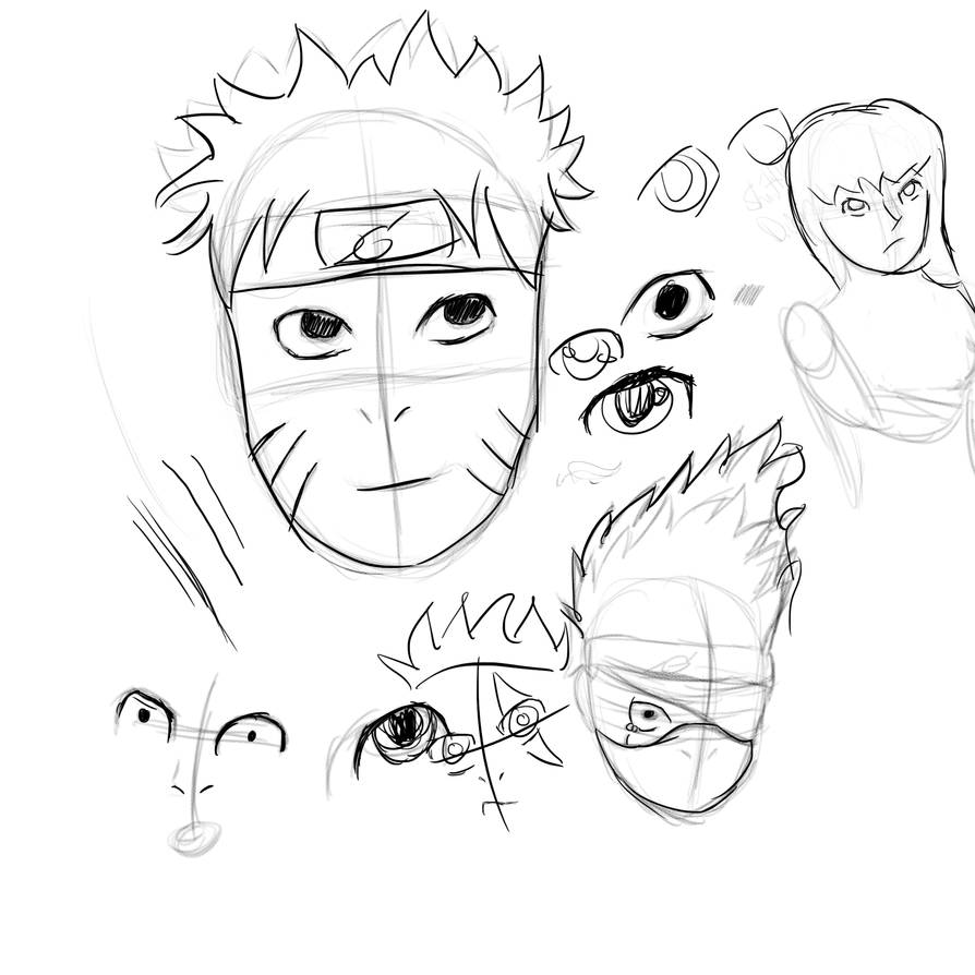 Sketch Dump - just some stuff by EvasDraws on DeviantArt