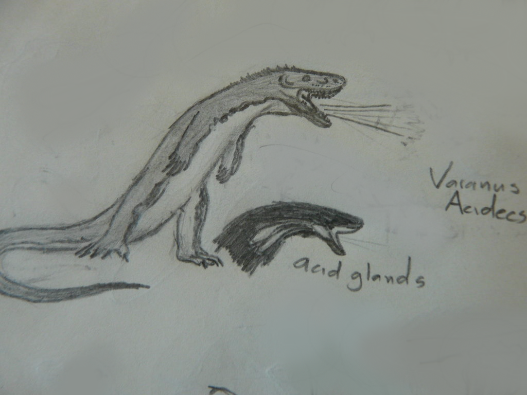 Monster Monday - World Spitting Champion by Timoshauru5-VII on DeviantArt