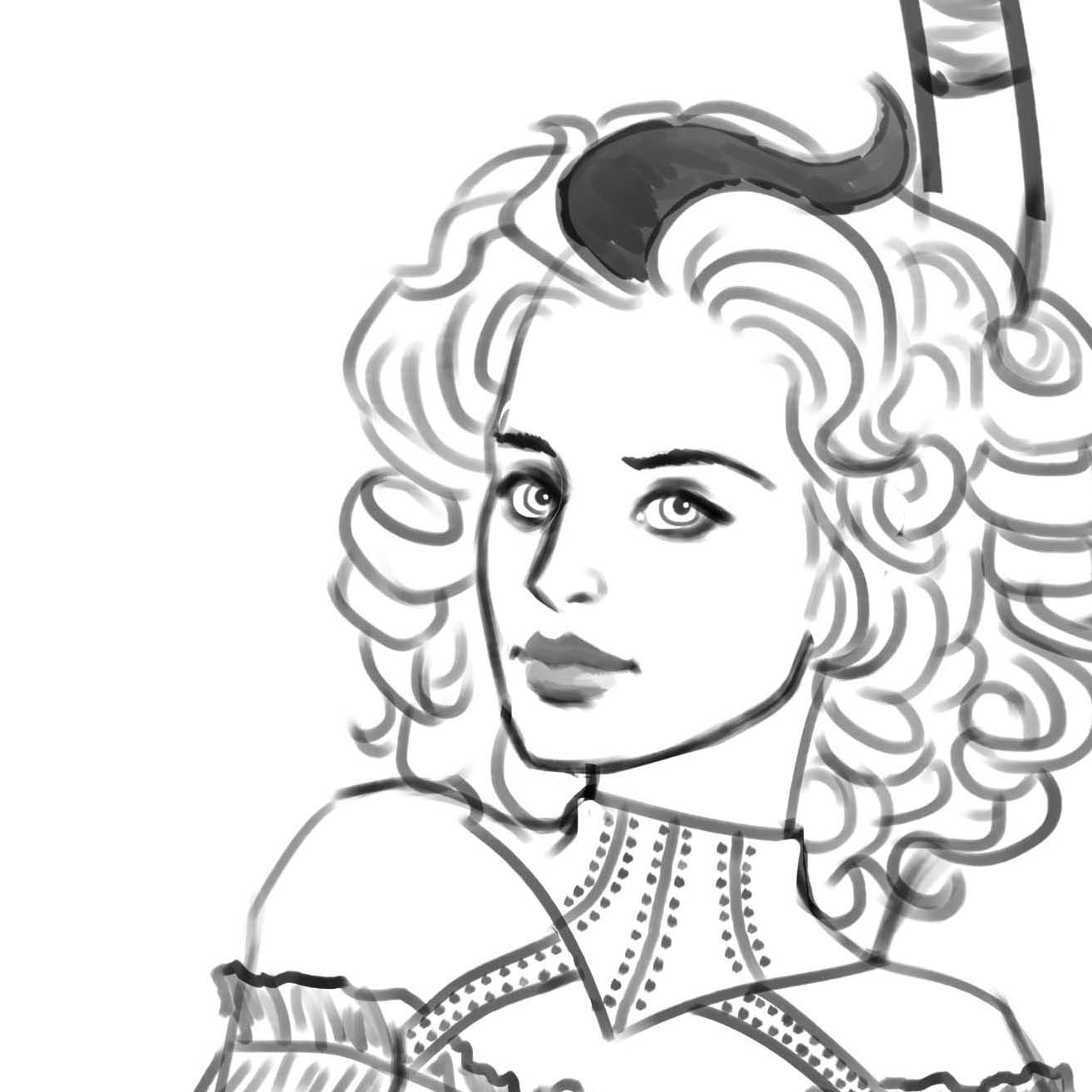 Susan Lineart by JuneJenssen on DeviantArt