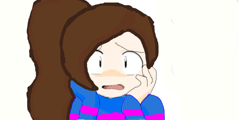 Scared Frisk by SaniyahIsBomb on DeviantArt