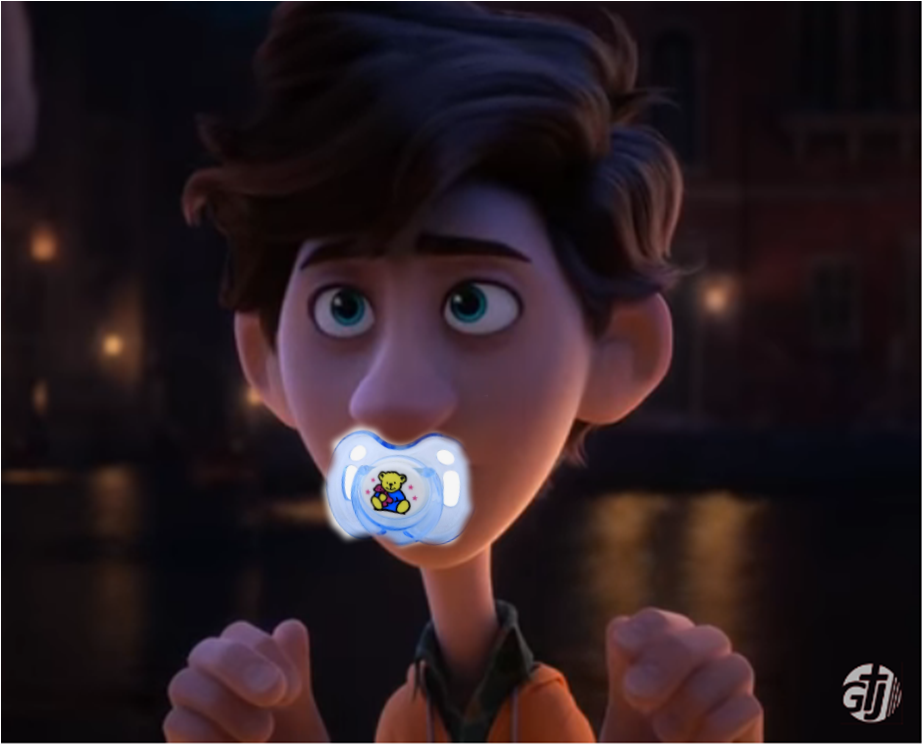 Walter Sucking On A Baby Pacifier 2.0 by Elizabethjones18 on DeviantArt