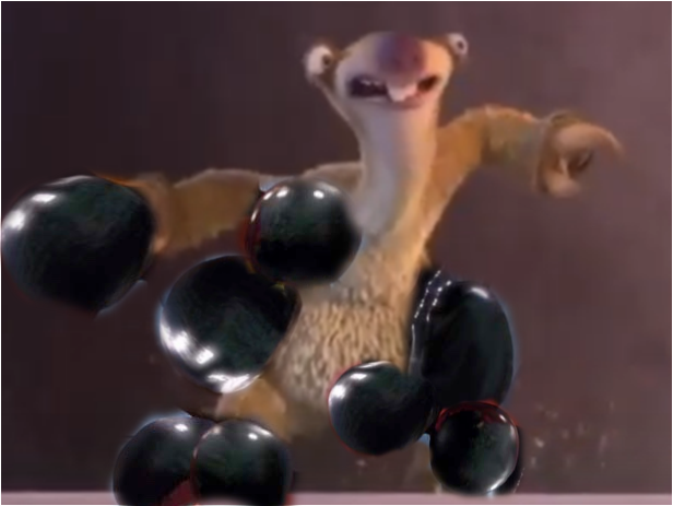 Sid Gets Blobbed by Elizabethjones18 on DeviantArt