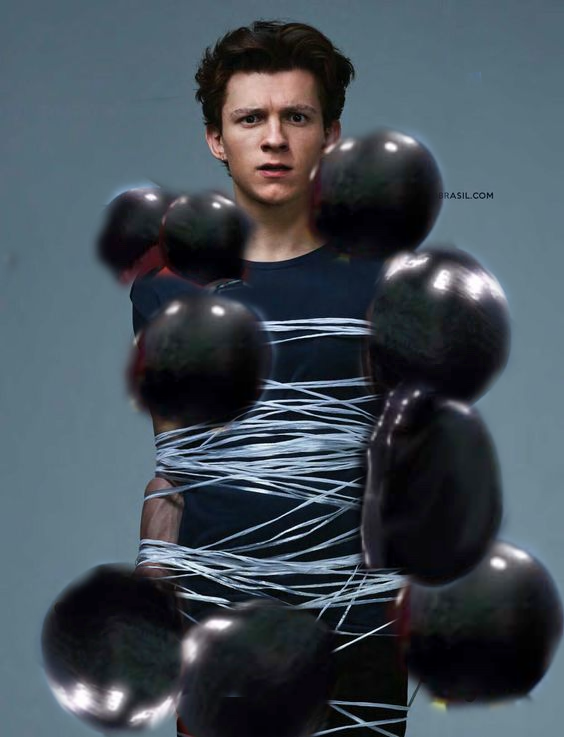 Peter Parker Tied Up And Blobbed by Elizabethjones18 on DeviantArt