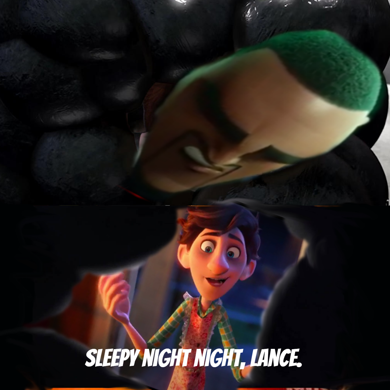 Lance Gets Blobbed By Walter by Elizabethjones18 on DeviantArt