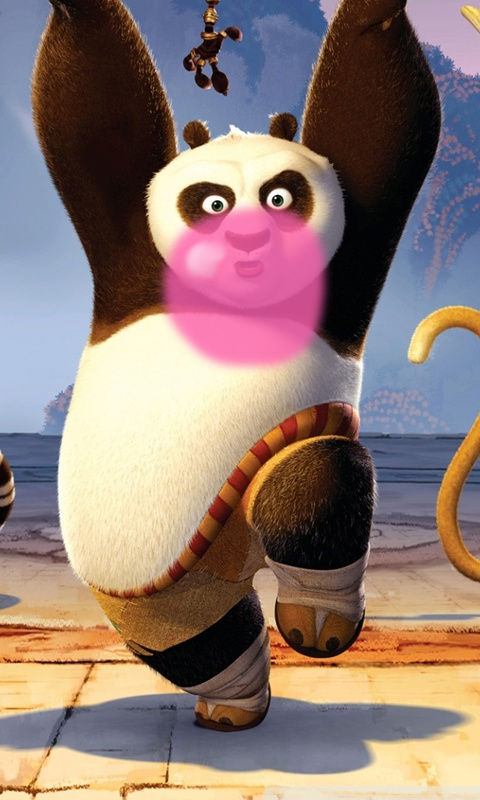 Kung Fu Panda Bubblegum by Elizabethjones18 on DeviantArt