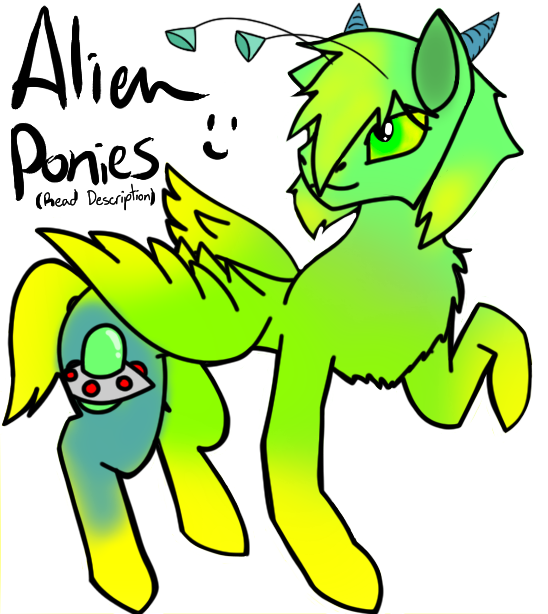 Day 17: Alien ponies Ref sheet! by Smasher-D4NSK on DeviantArt