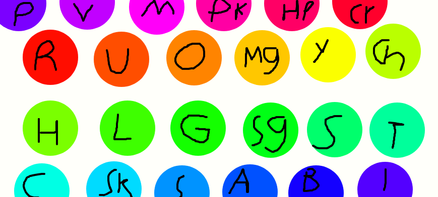 Female Colors by Pigg2 on DeviantArt