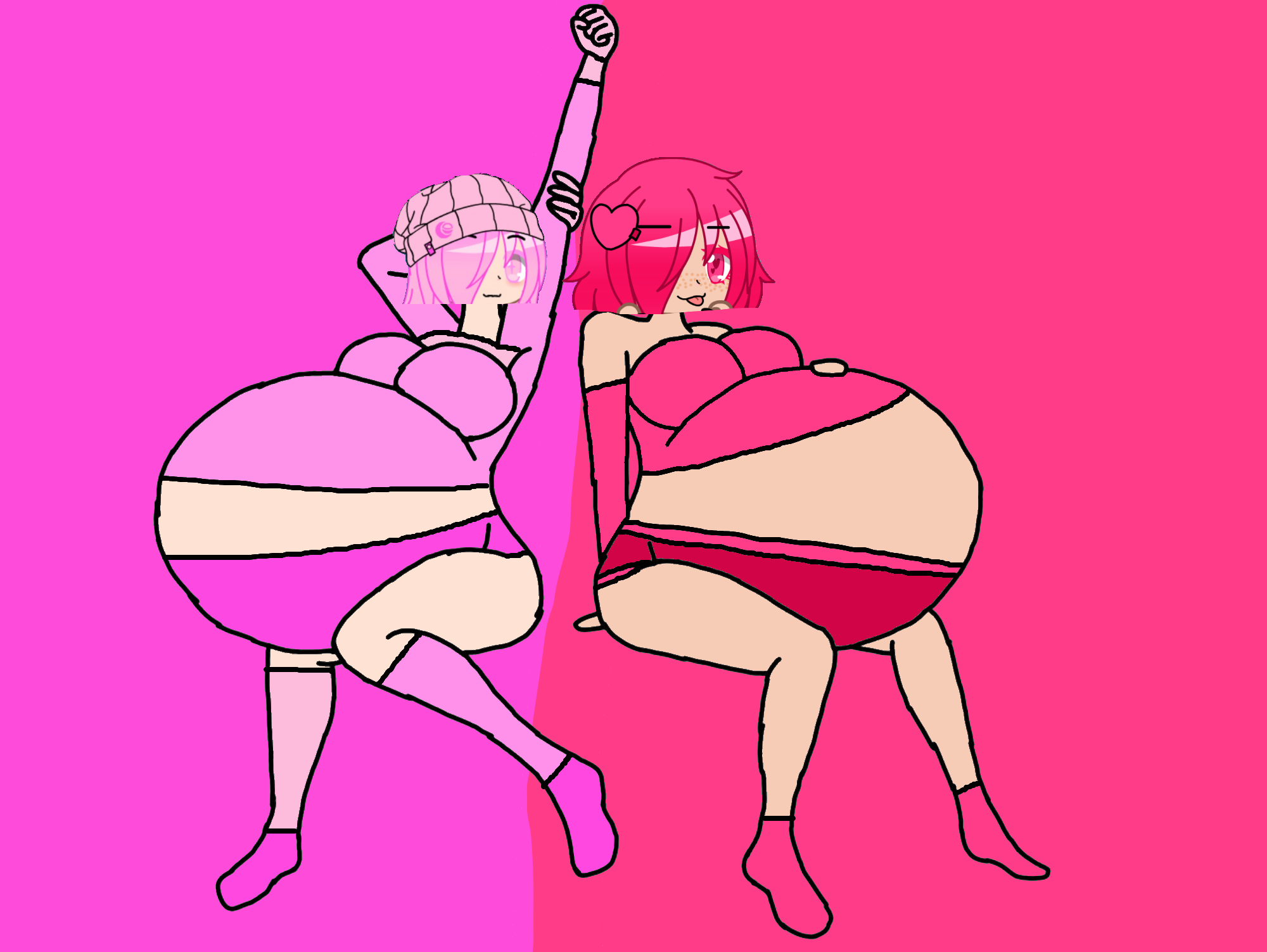 Cold Pink n Hot Pink Vore by Pigg2 on DeviantArt