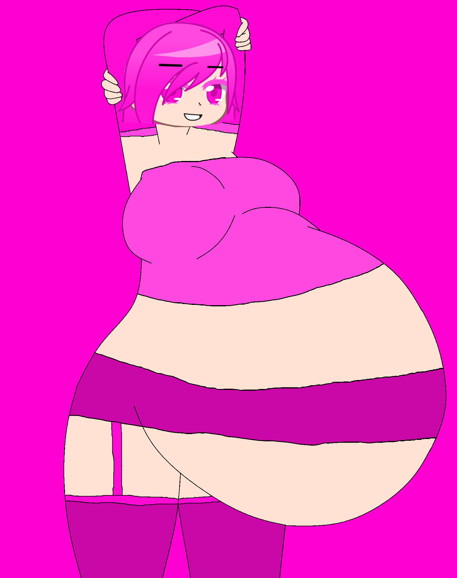 Hot magenta vore by Pigg2 on DeviantArt