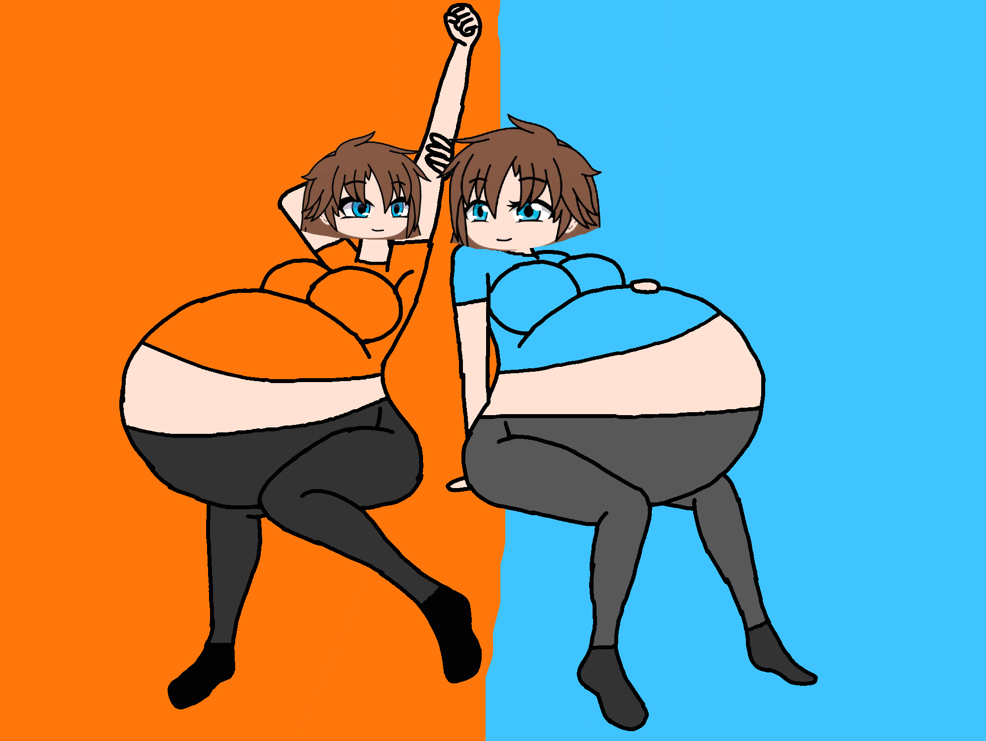 Emily and Anna Vore by Pigg2 on DeviantArt