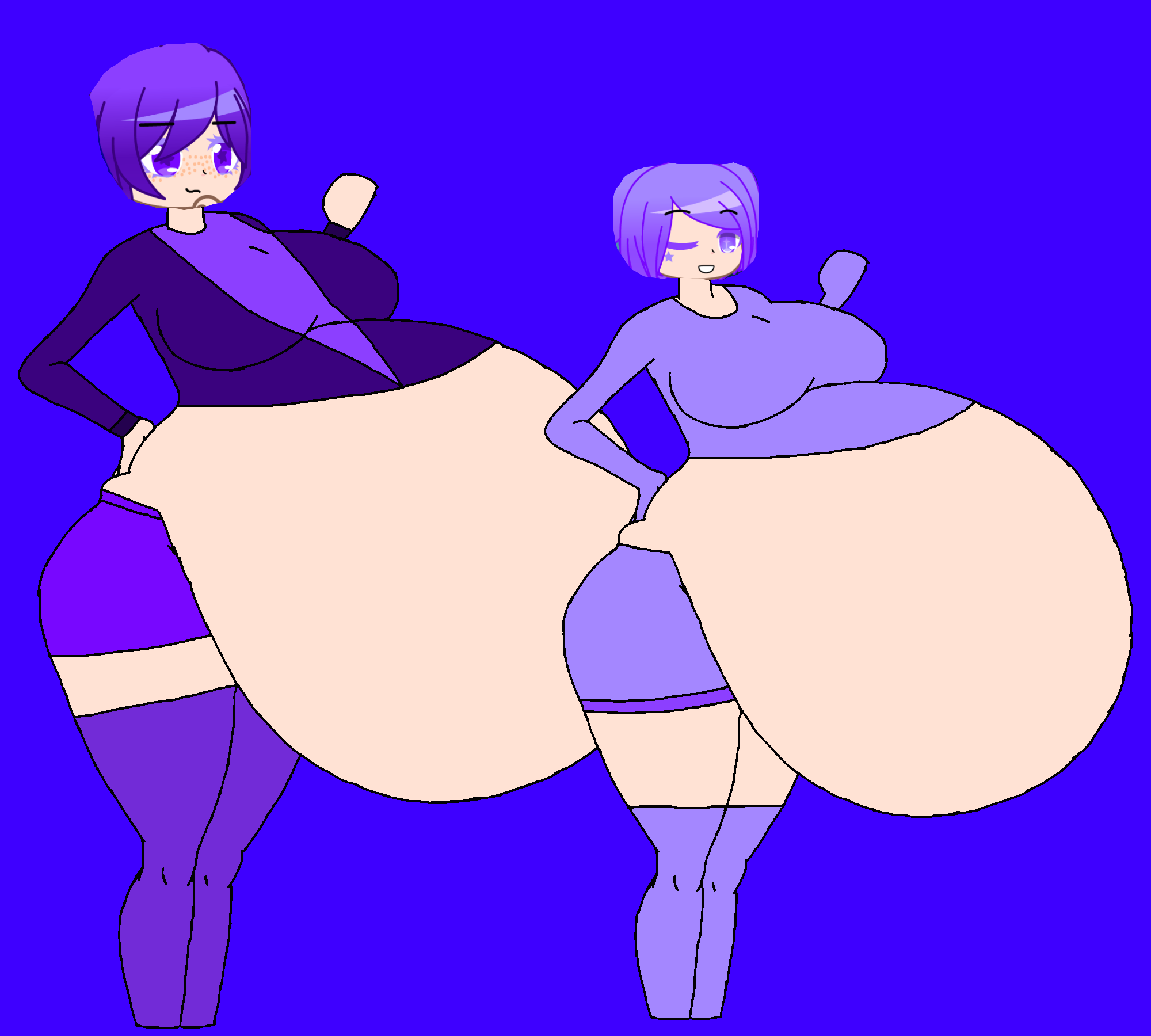 Purple and Baby Purple Vore by Pigg2 on DeviantArt