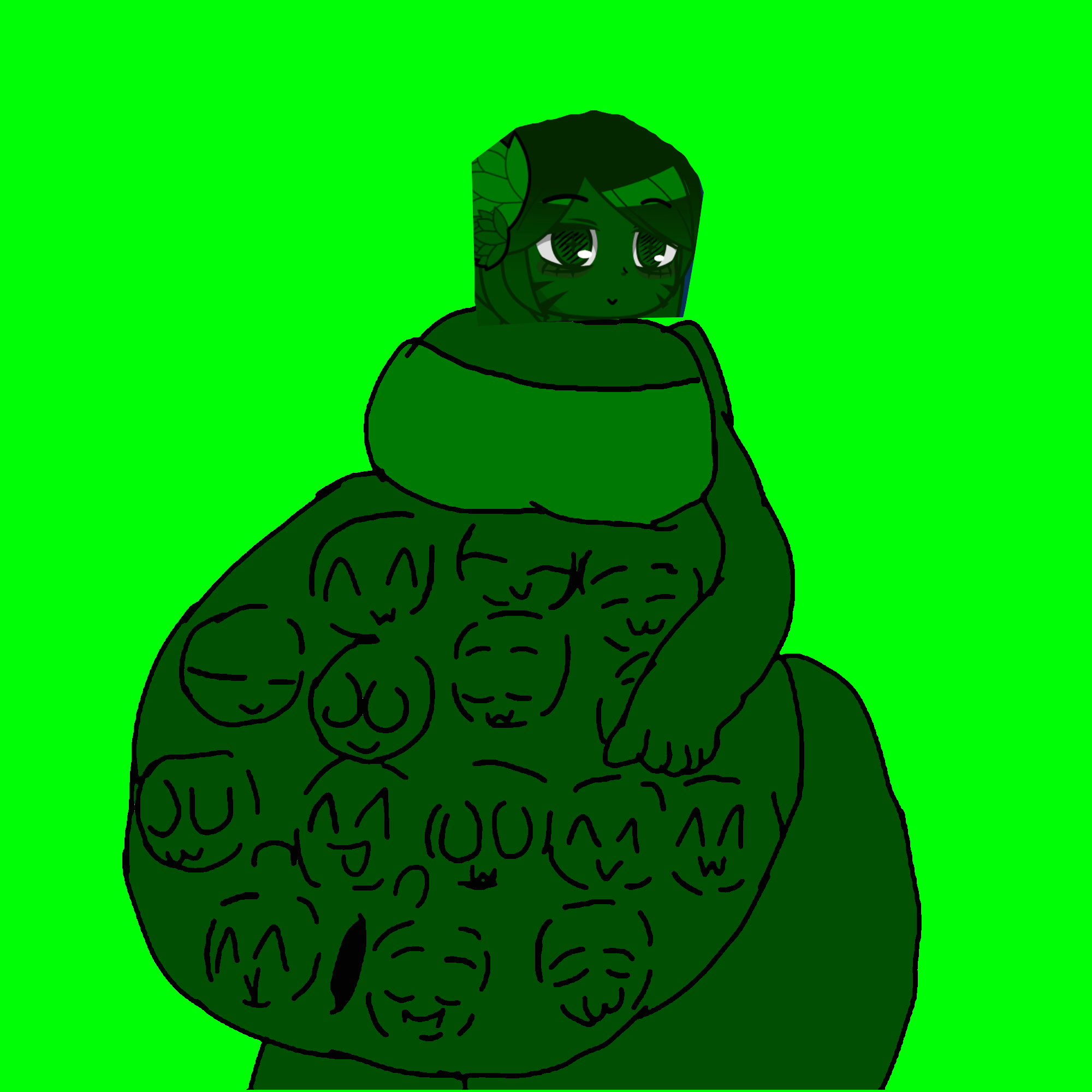 Seaweed vore a lot of color lores by Pigg2 on DeviantArt