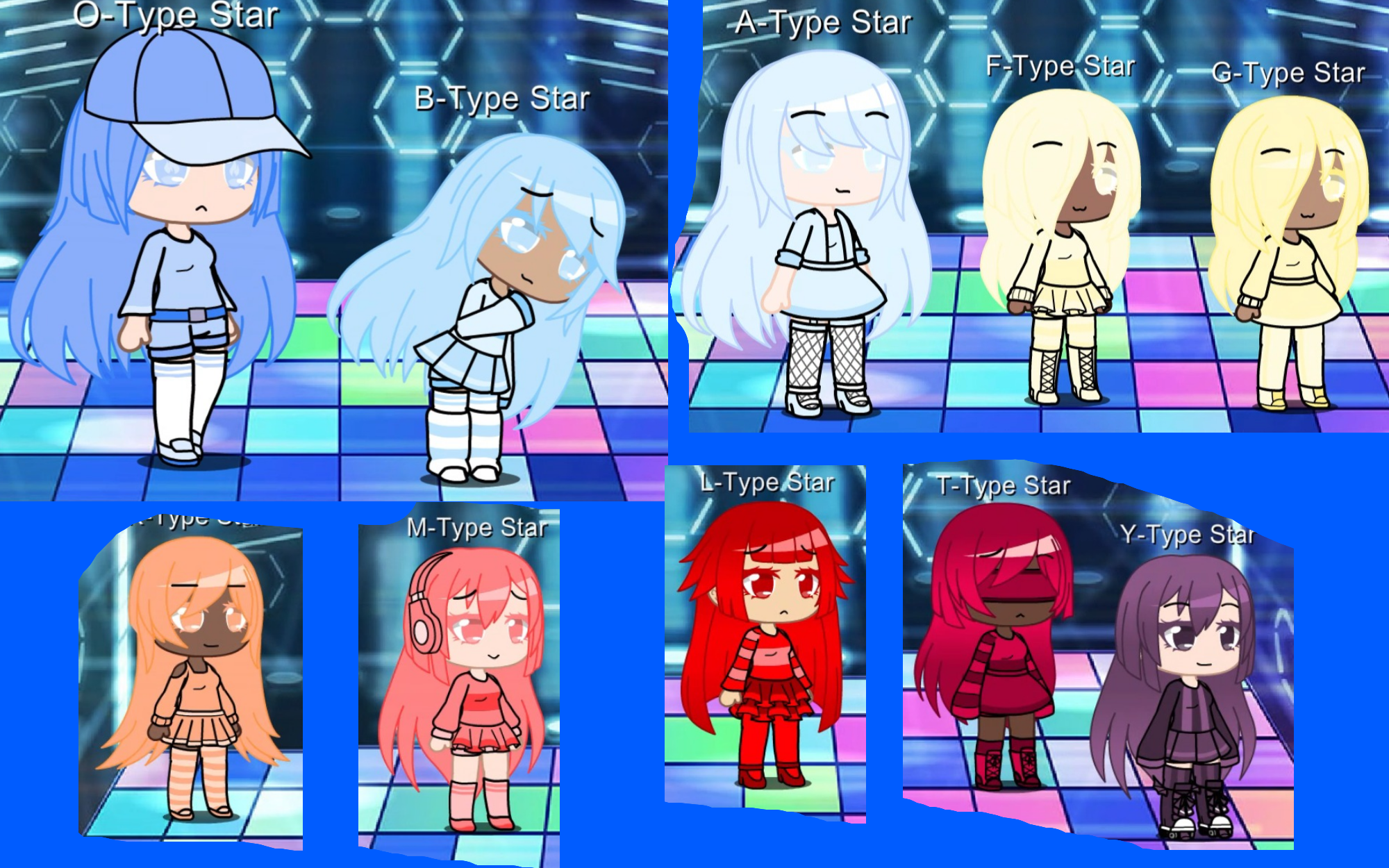 Star Type Girls Gacha by Pigg2 on DeviantArt