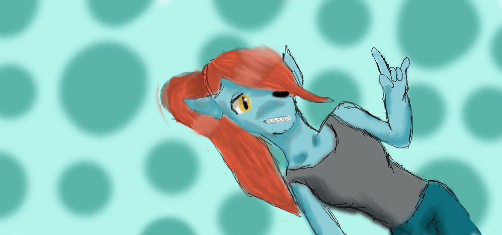 Undyne .:Undertale:. by MissShadowDust on DeviantArt