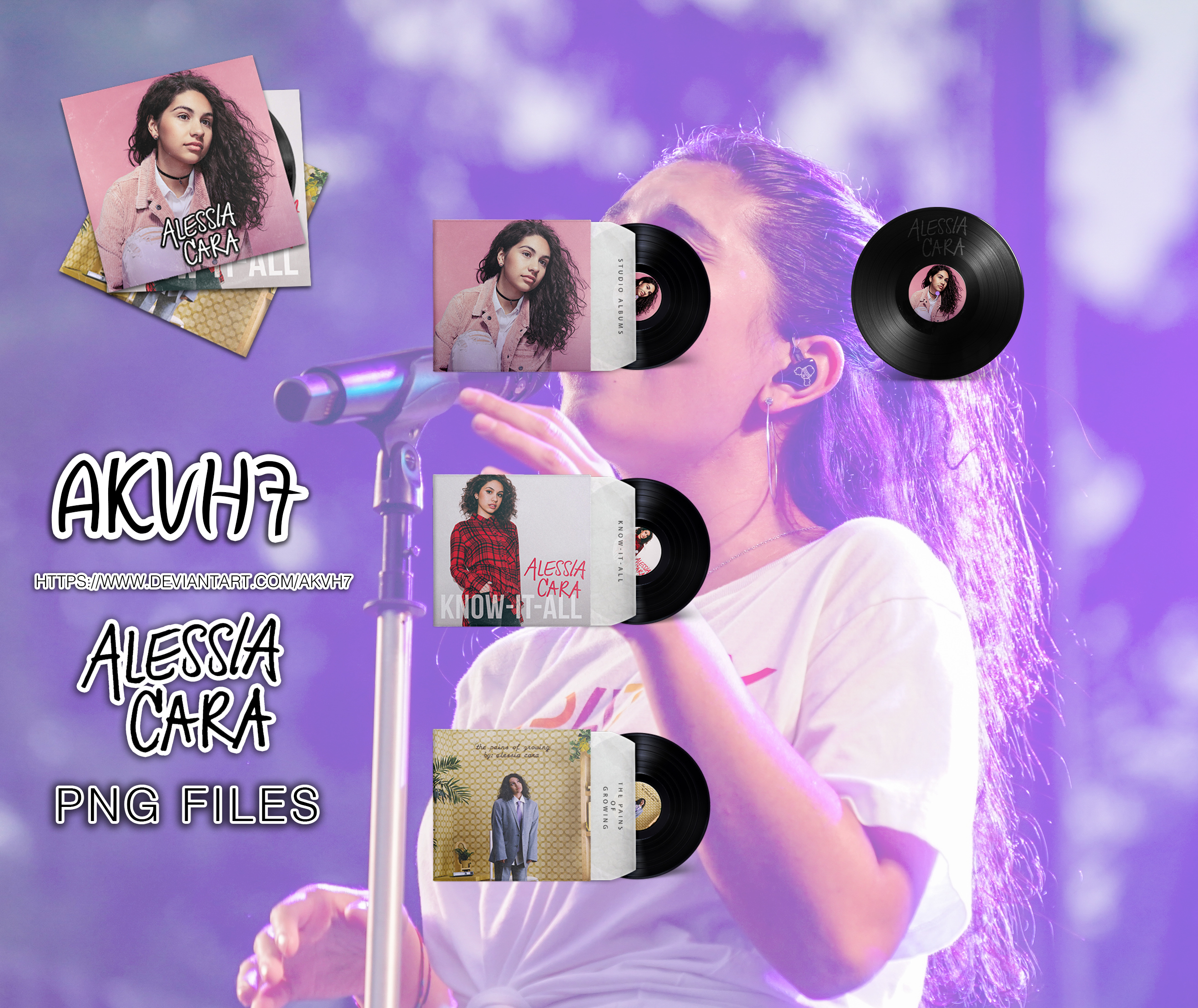 Alessia Cara Albums and Single Folder icon by AKVH7 on DeviantArt