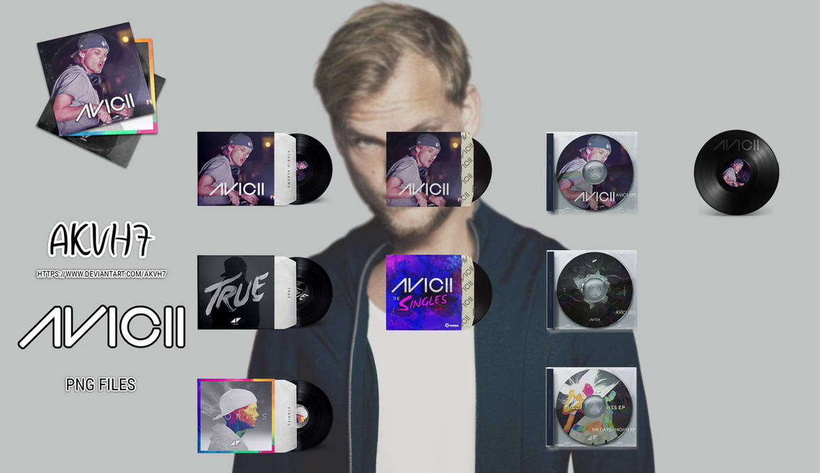 Avicii Discography Folder icon by AKVH7 on DeviantArt