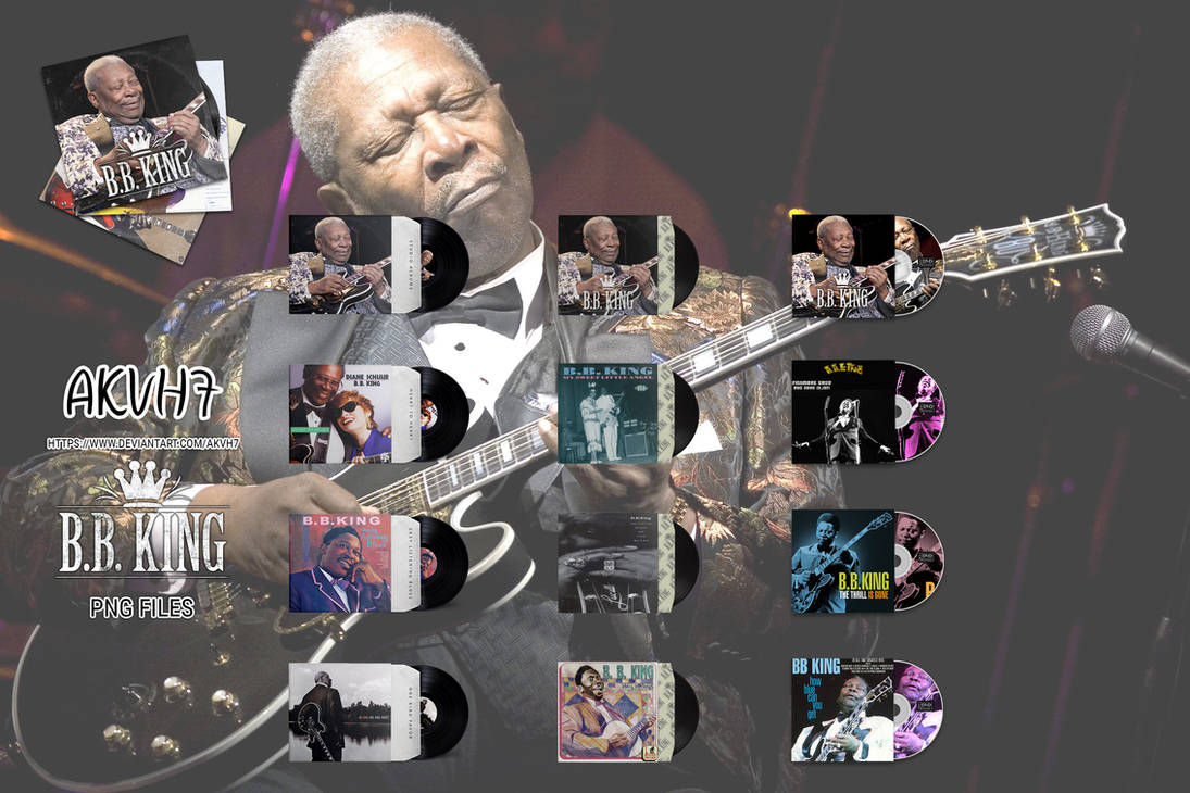 B.B. King Selected Discography Folder icon by AKVH7 on DeviantArt