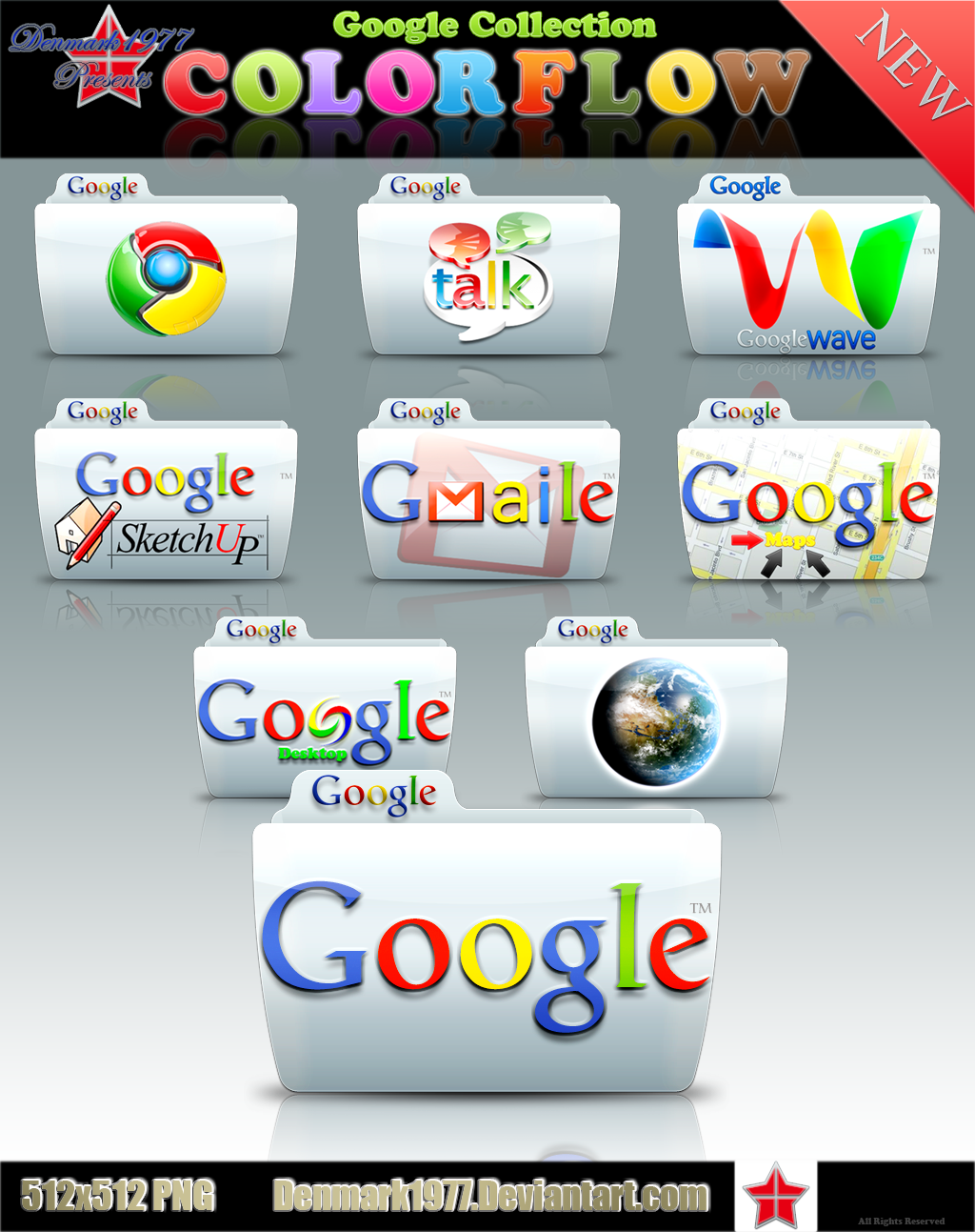 Google Folder Icons by Denmark1977 on DeviantArt