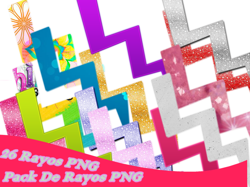 Pack De Rayos PNG by samikis on DeviantArt
