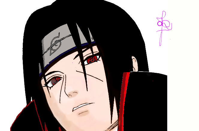 Itachi 2nd art by ObitoJuubi on DeviantArt