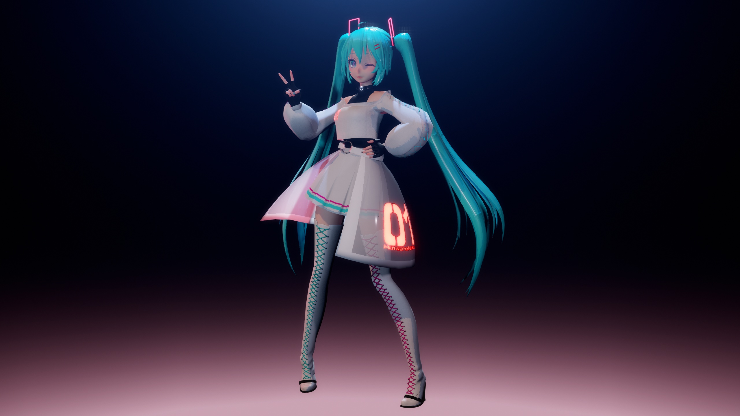 [MMD] Model Distribution / Miku Edit by Catcool1000 on DeviantArt