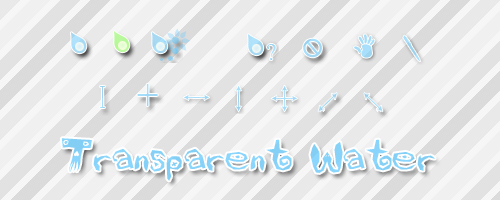 Transparent Water Cursor by Alywe on DeviantArt