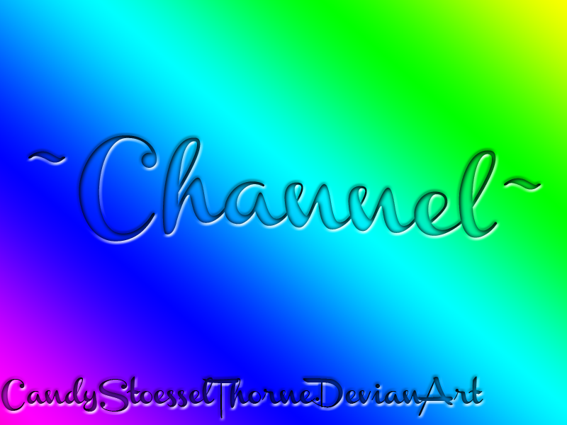 Channel Font by CandyStoesselThorne on DeviantArt