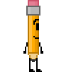 Pixel BFDI(A) sprites by Yukkurifan64 on DeviantArt
