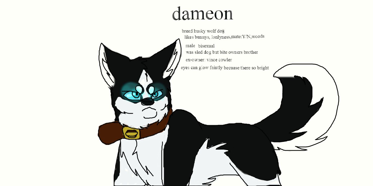 wolfdog oc dameon by Shenthewolf on DeviantArt