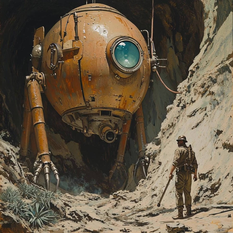 Mining Robot by K-Jackson-Katss on DeviantArt
