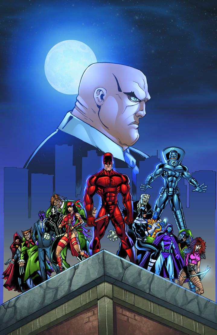 Daredevil Villains by diecast75 on DeviantArt