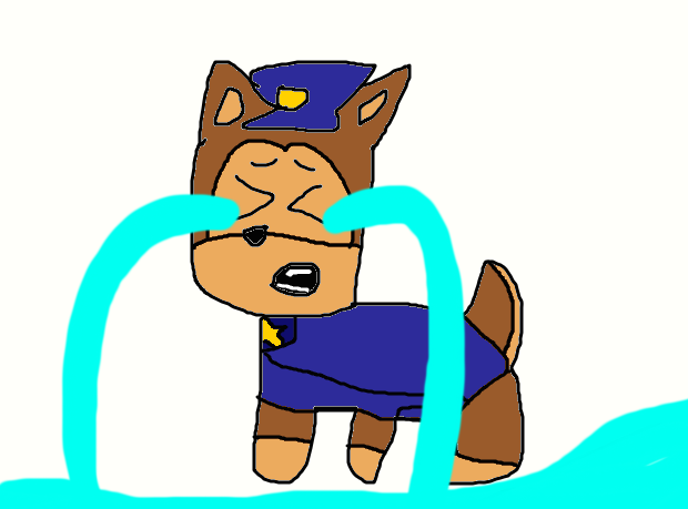 Chase Crying by PawPatrolSucks on DeviantArt