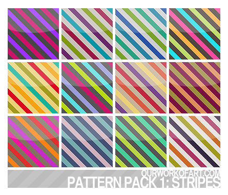 Stripes - Pattern Pack 1 by amanda-zkfski on DeviantArt