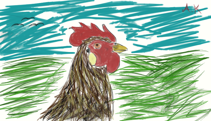 Rooster by bunnyfoo97 on DeviantArt