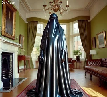 Similar Art to "Laced blue rubber burqas" | DeviantArt