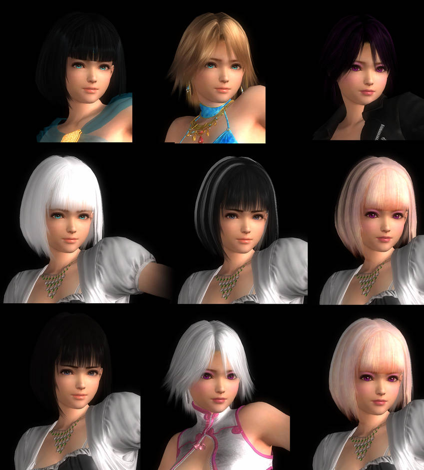 Marie-Rose short cut hair collection by YodaStitch on DeviantArt